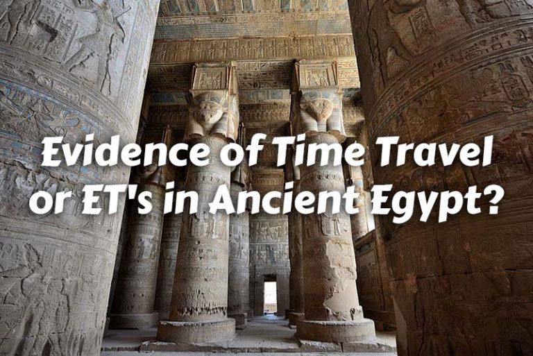 Evidence of Time Travel or ET’s in Ancient Egypt?